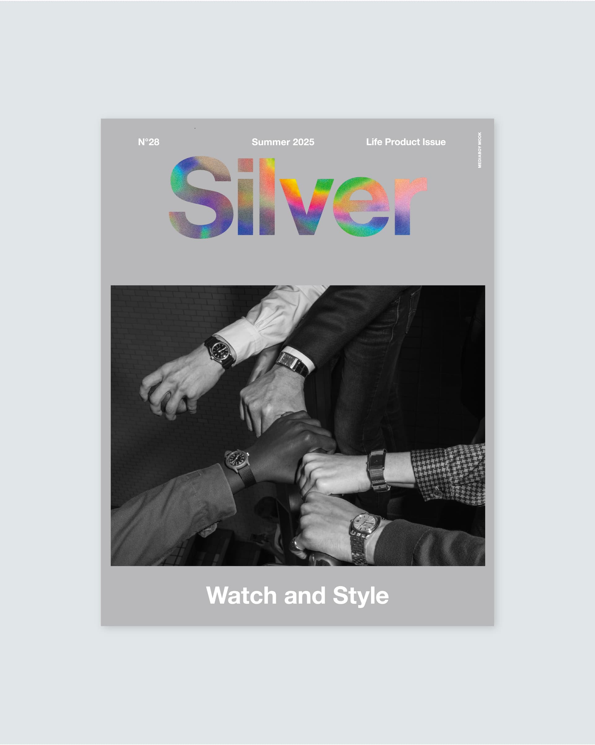 THE THINGS Supreme Box logo T-shirt | Silver Magazine