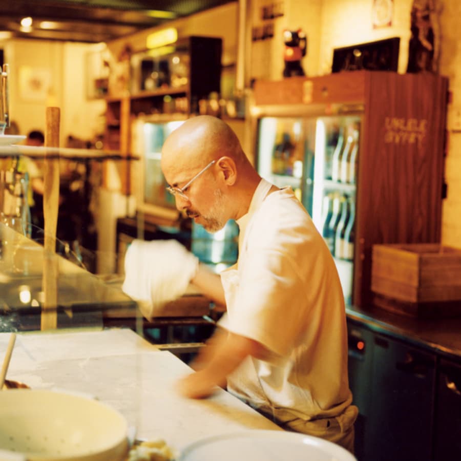 THE THINGS Supreme Box logo T-shirt | Silver Magazine